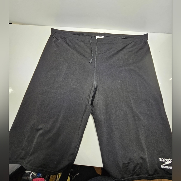 Speedo | Swim | Speedo Mens Endurance Polyester Solid Jammer Swimsuit ...